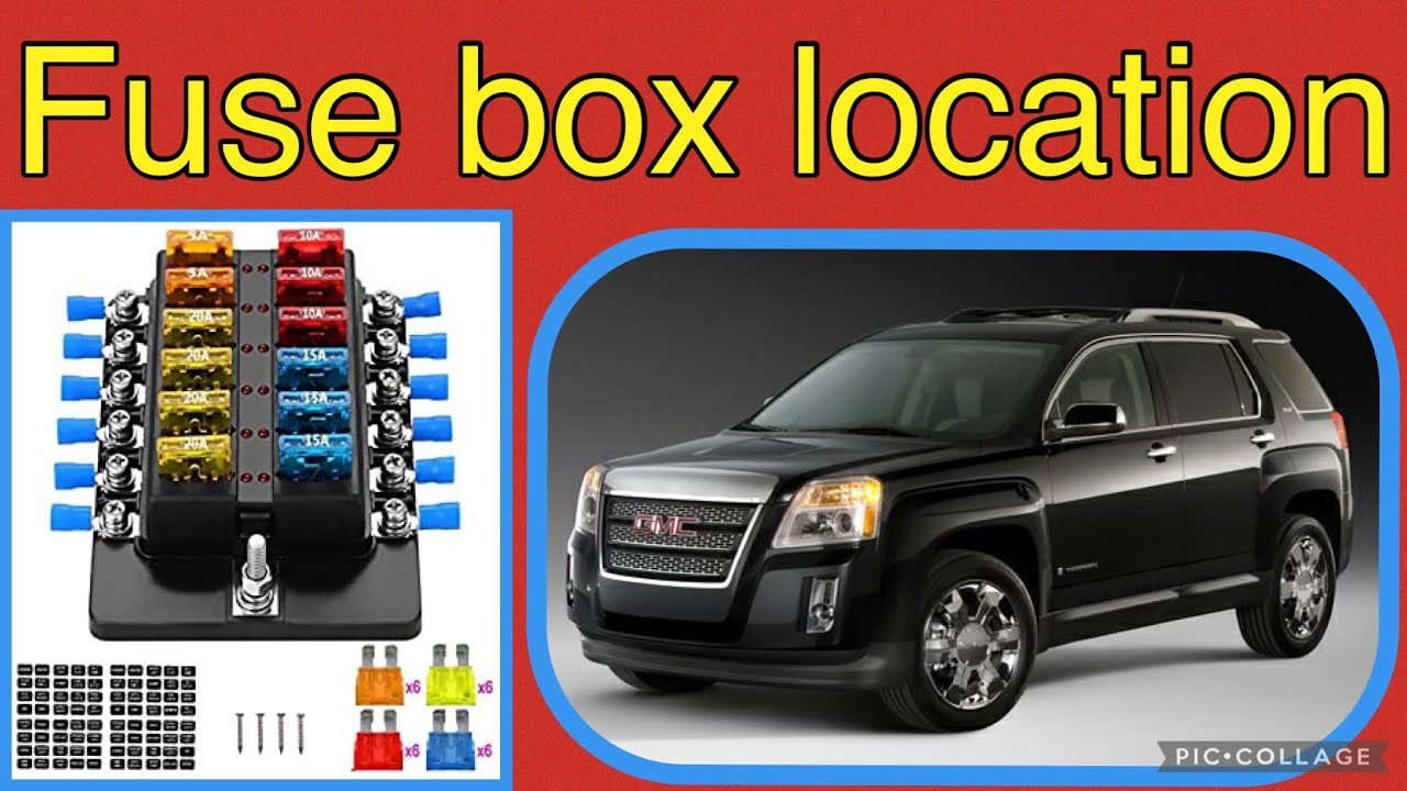 The fuse box location on a 2012 GMC Terrain - YouTube