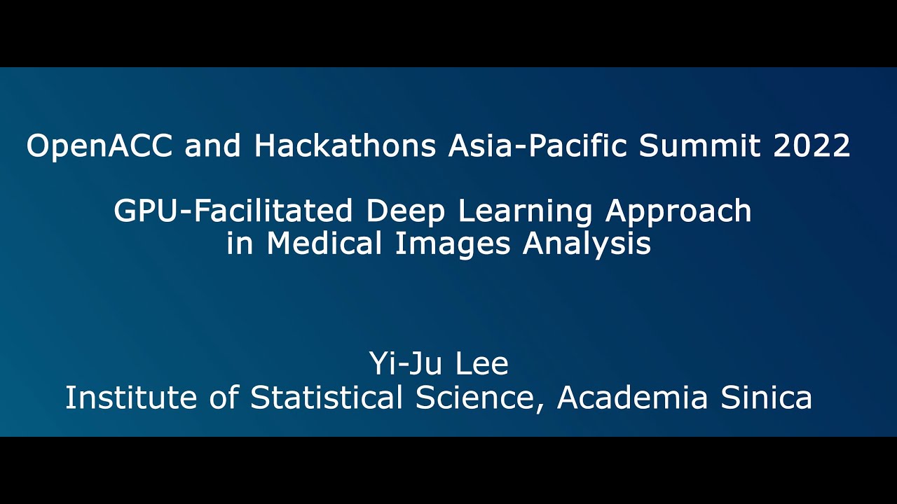 GPU Facilitated Deep Learning Approach in Medical Images Analysis - YouTube