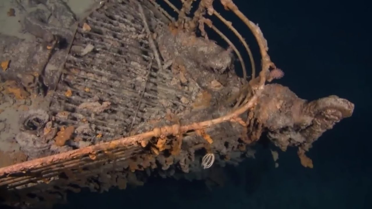 How Unsinkable Titanic Looks Under Water After 100 Years? Photos In ...