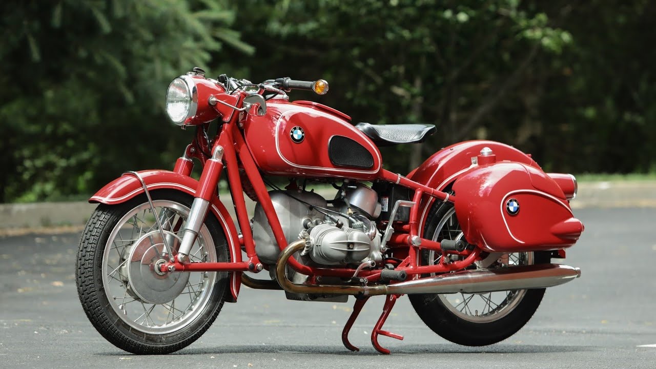 1969 BMW R69 motorcycle (1955-1969) - YouTube