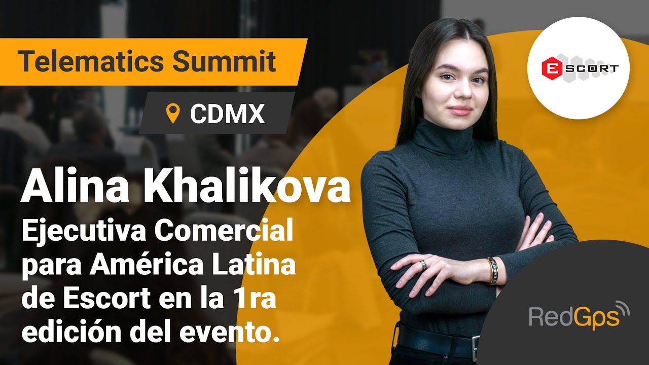 Caso de éxito de sensores Escort en Plataforma RedGPS | Telematics Summit CDMX 2022 - YouTube