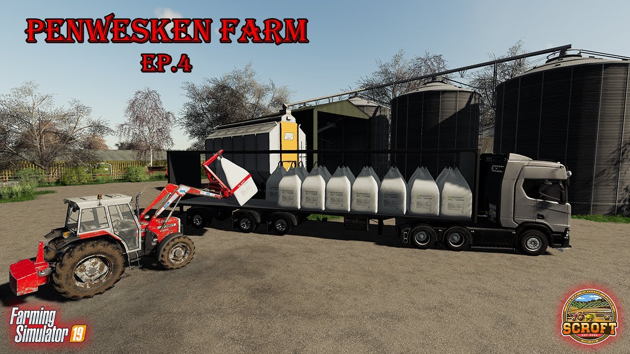 29 Tonne Delivery! - FS19 - Bessy Beneath 🐄 Ep.4 - YouTube