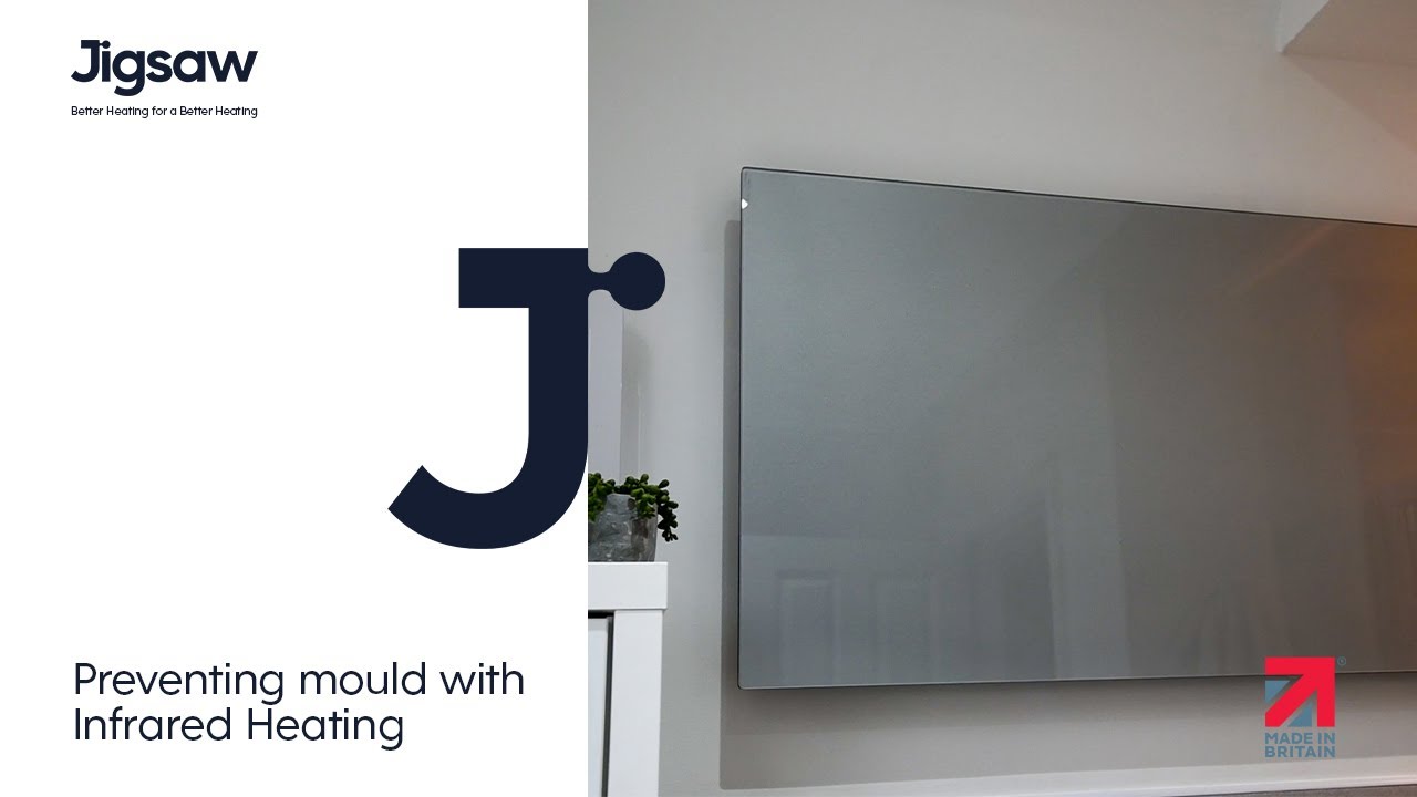 How to prevent mould with Jigsaw Infrared Heating - YouTube