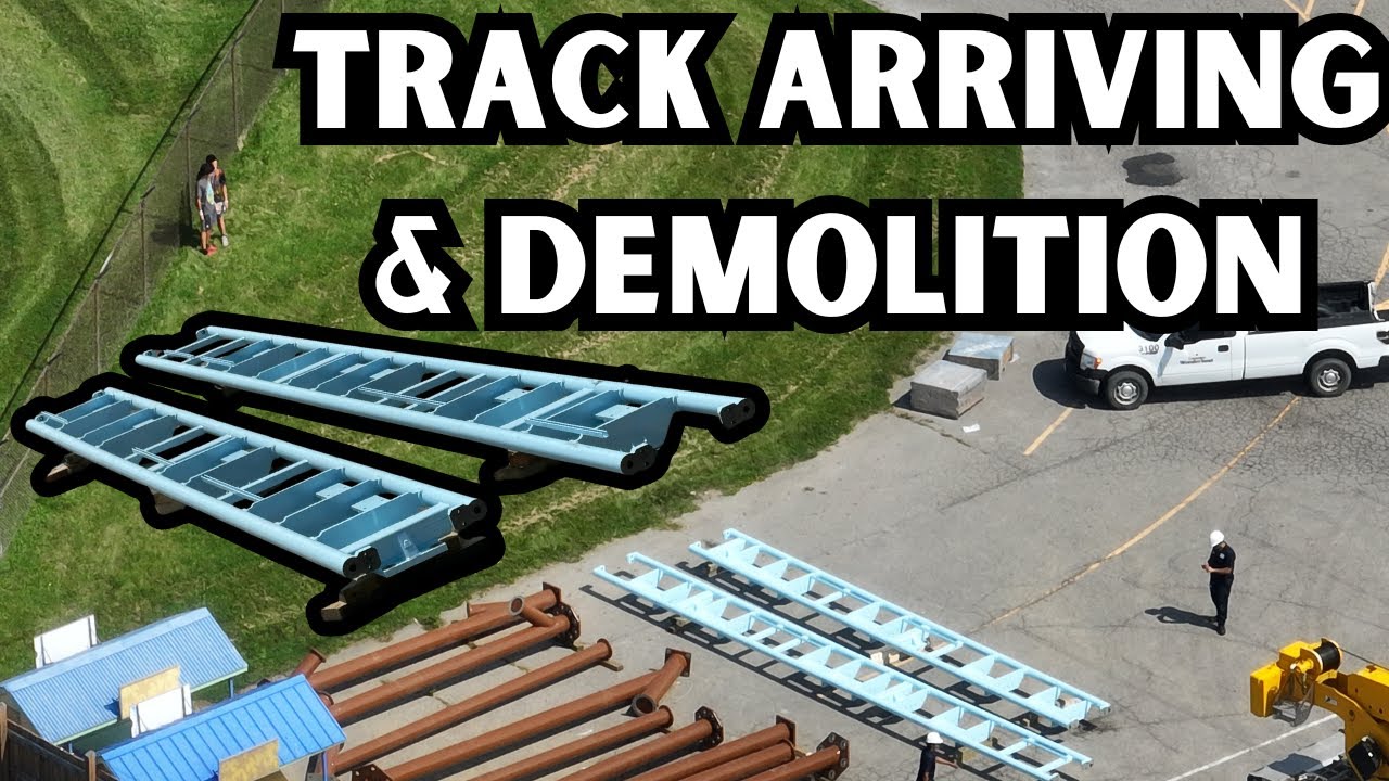 Canada's Wonderland AlpenFury Track Arriving & Update - YouTube