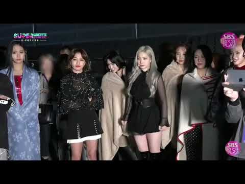 Twice reaction to NCT Dream ( SBS Super Concert 2019)