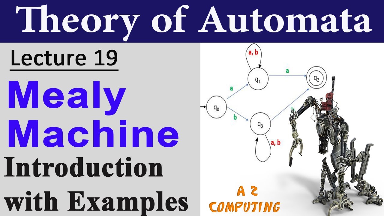 Mealy Machine in Automata | Introduction with Examples (urdu/hindi ...