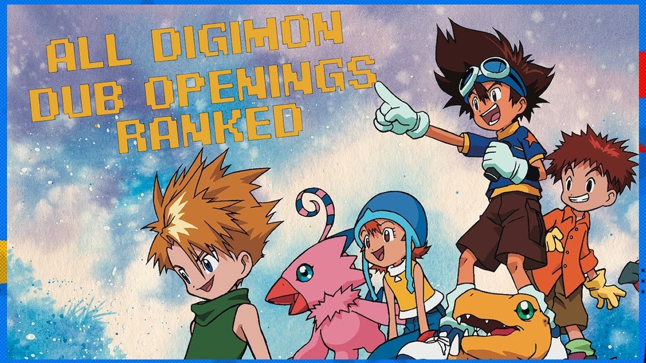 Every Digimon Dub Opening RANKED - YouTube