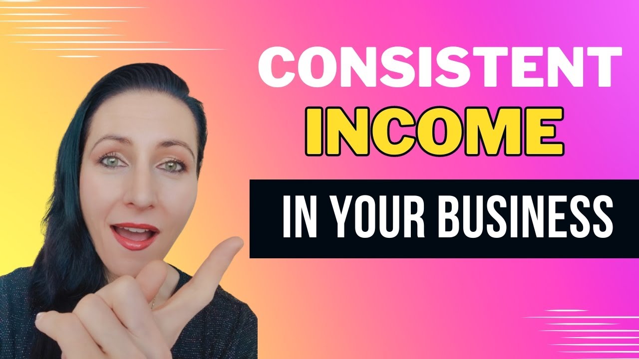 How to get consistent income in your business 📈 - YouTube