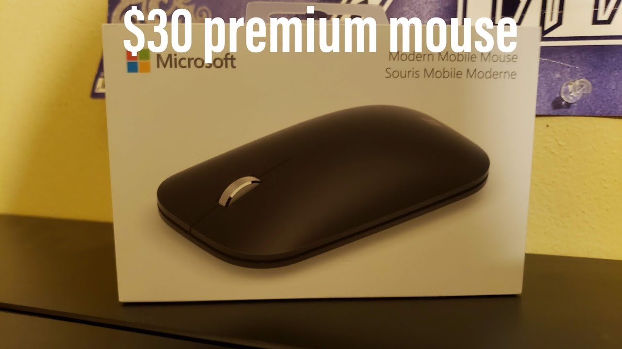 Microsoft Modern Mobile Mouse Unboxing: Do you need to spend lots to ...