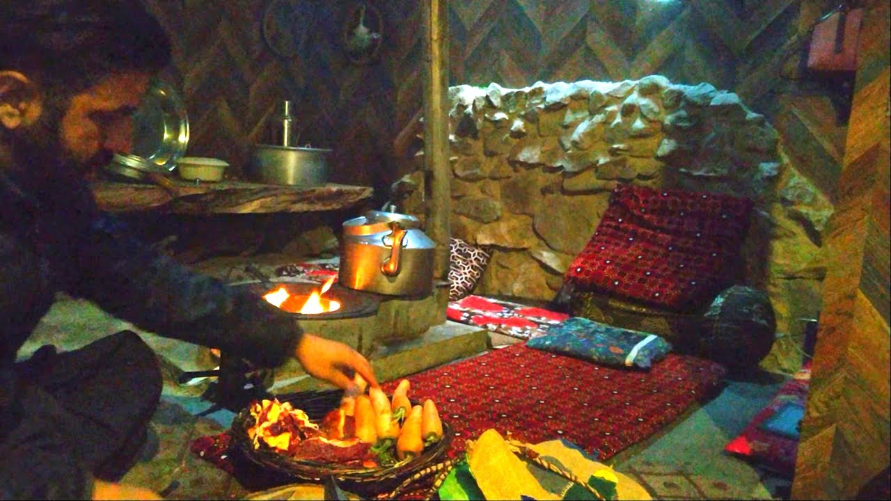 Simple and Traditional way to Cook Rice and Carrots with Yak Meat ...