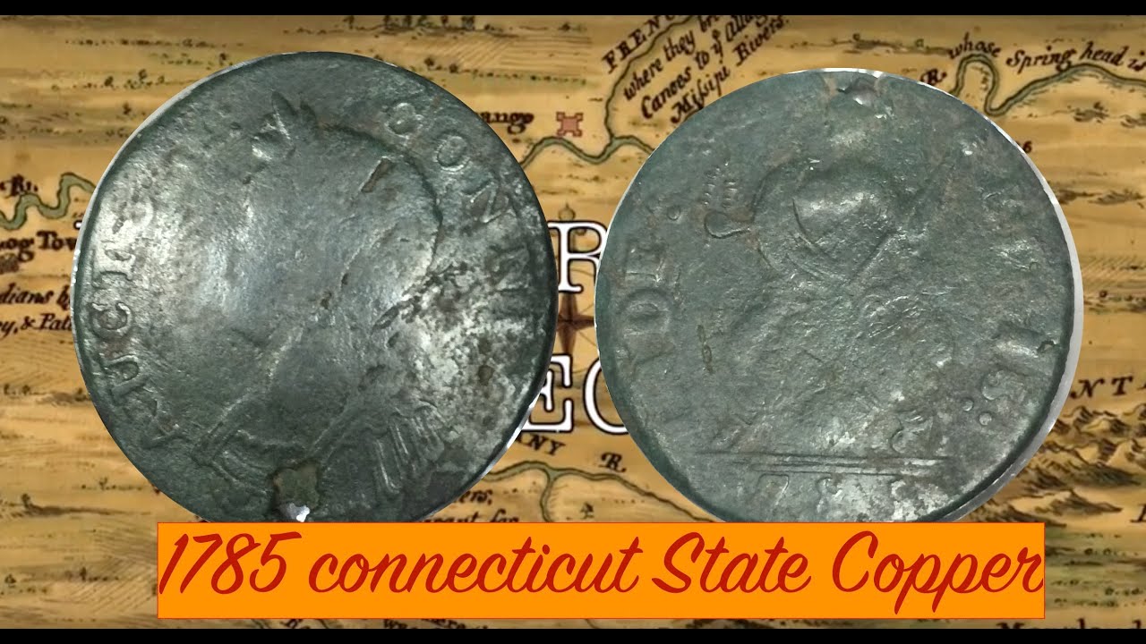 #29 1785 Connecticut Colonial Copper - Metal Detecting 2016 Rare Miller ...