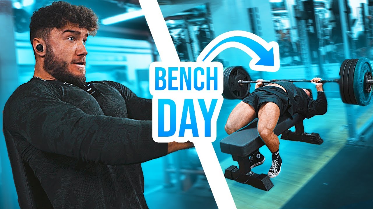 BULK DAY 7 - FINALLY BENCHING HEAVY - YouTube