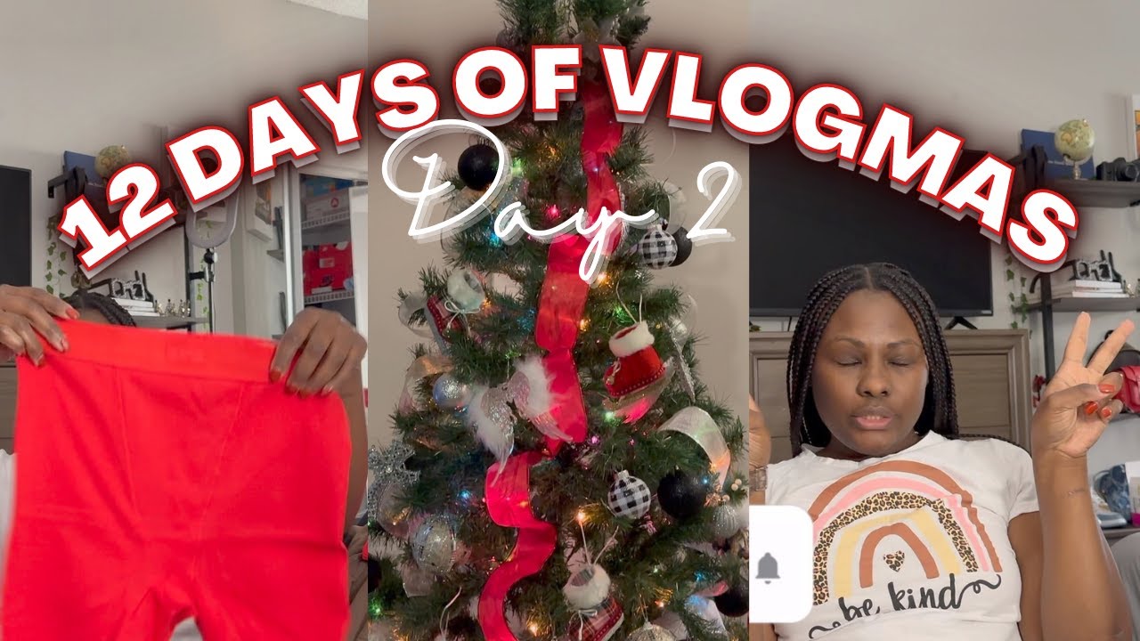 12 DAYS OF VLOGMAS - DAY 2| Opening packages and we started decorating ...