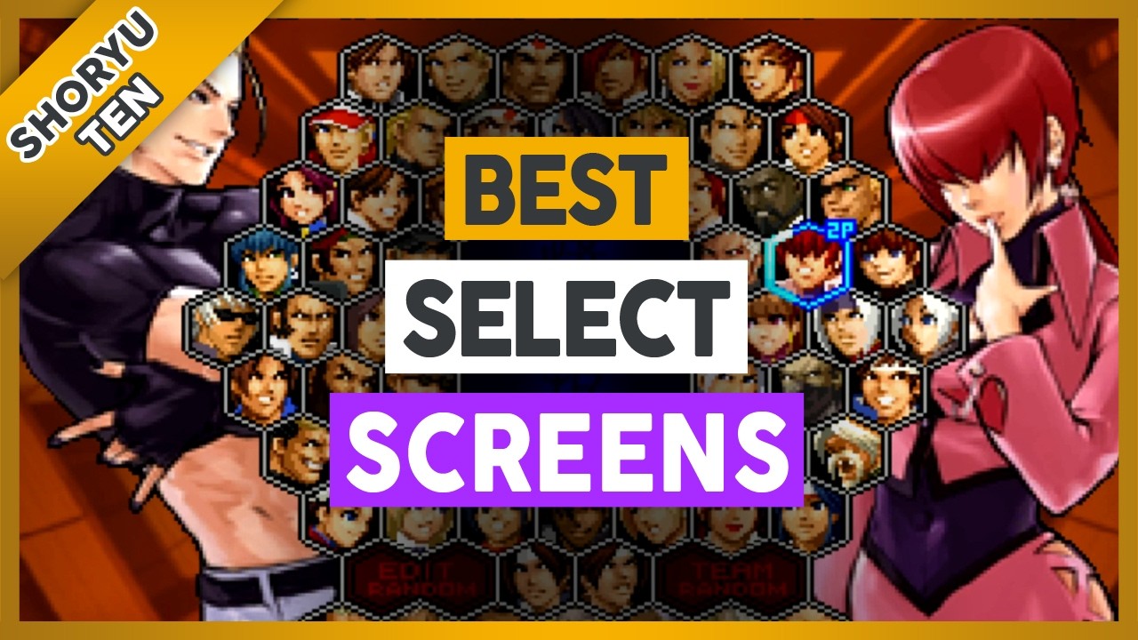 Every KOF Select Screen Ranked! - YouTube