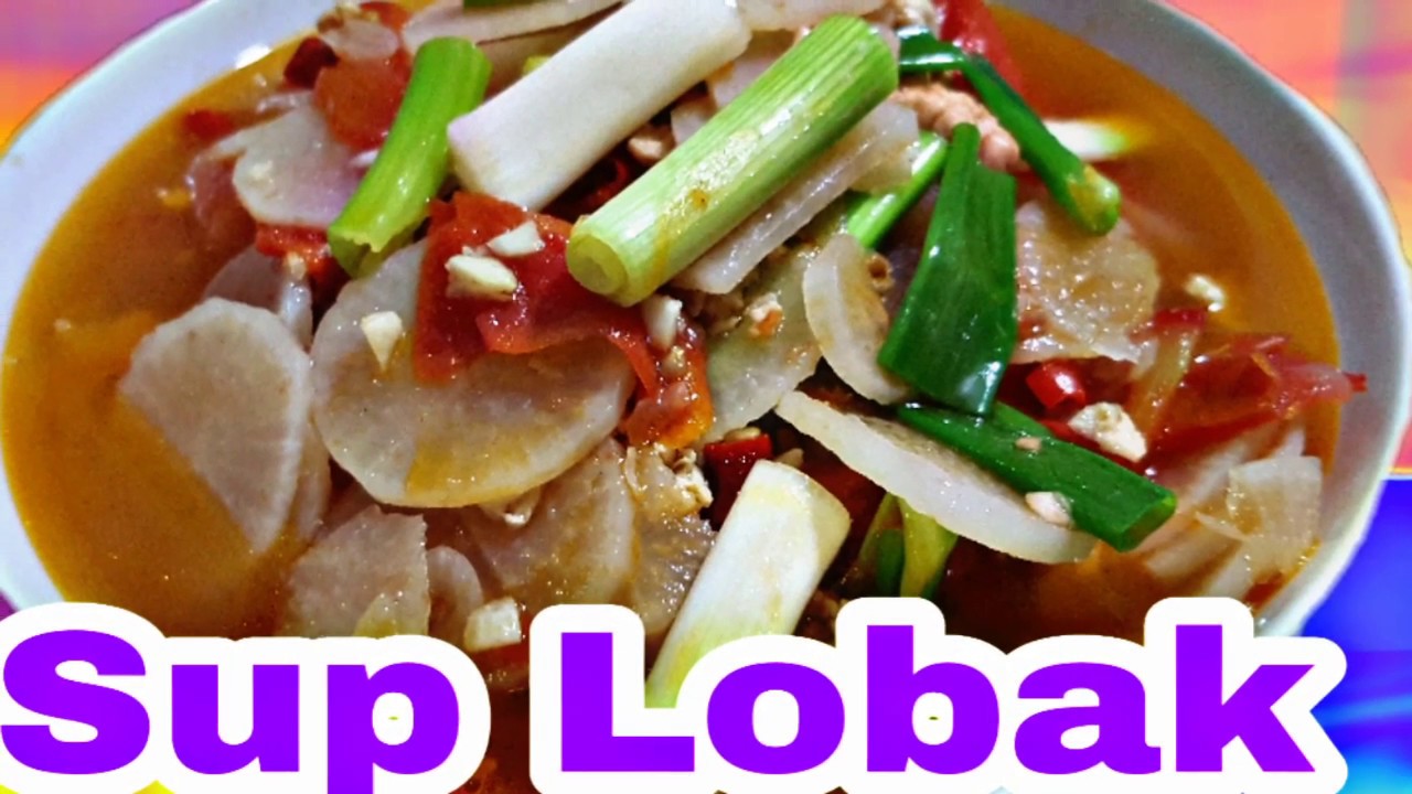 Resep sup lobak - YouTube