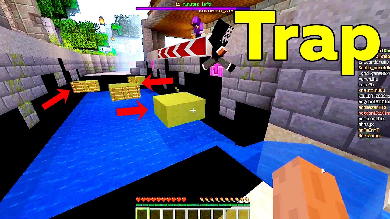 The Most Epic Battle of Trappers Against Players in Minecraft - YouTube