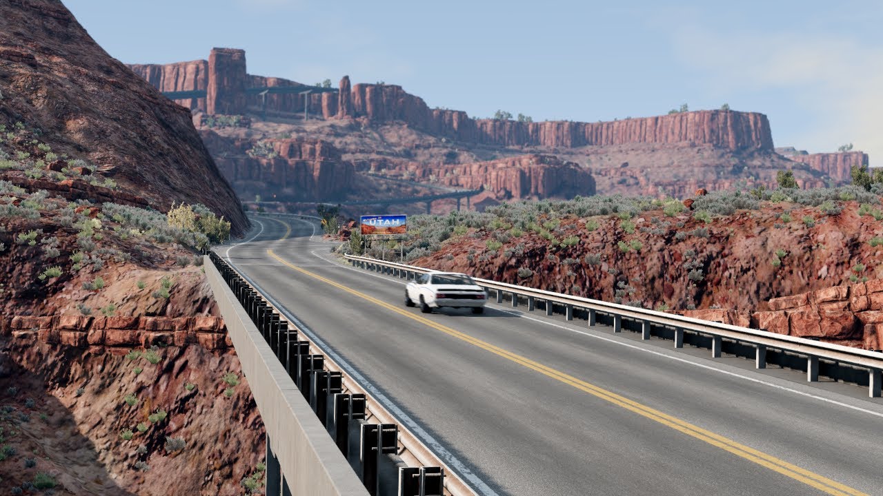 BeamNG.Drive Pure Muscle Car Sounds - YouTube