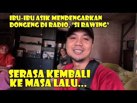 WAAHH TERNYATA MASIH ADA..!! SUASANA KAMPUNG SUNDA JAMAN DULU, MENDENGARKAN DONGENG DI RADIO