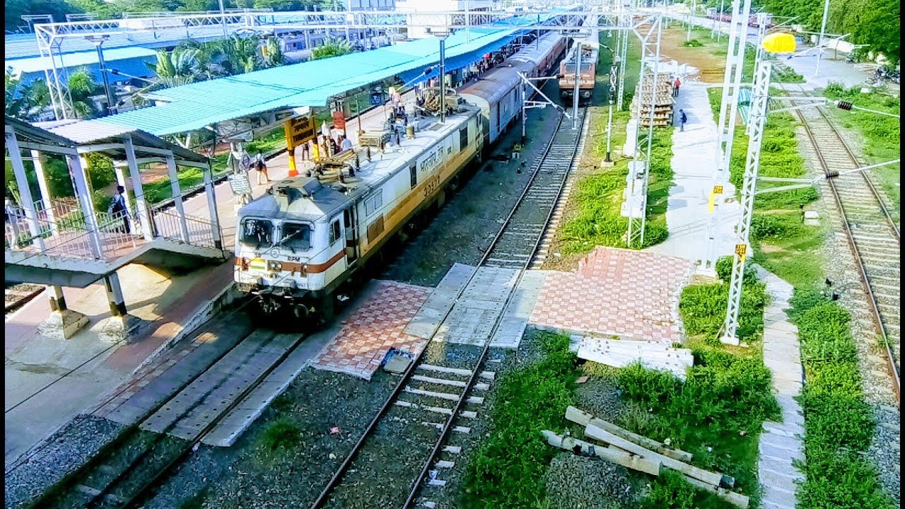 Pallavan Superfast Express | Departure From Tambaram | Train ...
