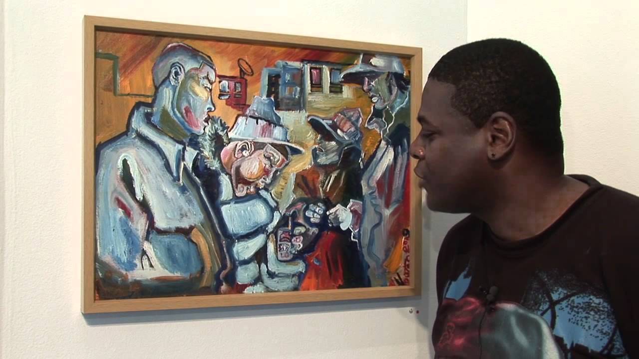Anthony Newton on His Work at Fountain Gallery - YouTube