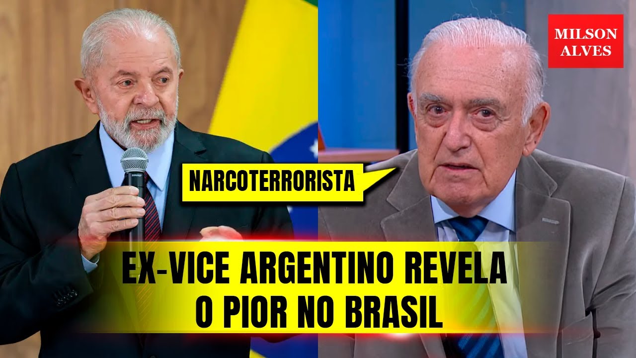 Ex-vice argentino EXPLODE contra Lula e revela o PIOR após escândalo no ...