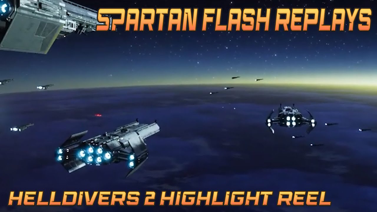 HELLDIVERS 2 - " Spartan Flash & Friends Livestream Highlight Reel ...