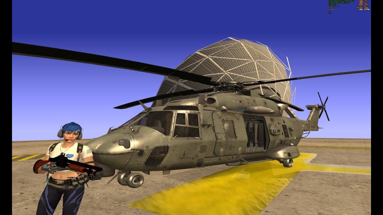GTA SA. Airbus NHI NH90 (MOD) - YouTube