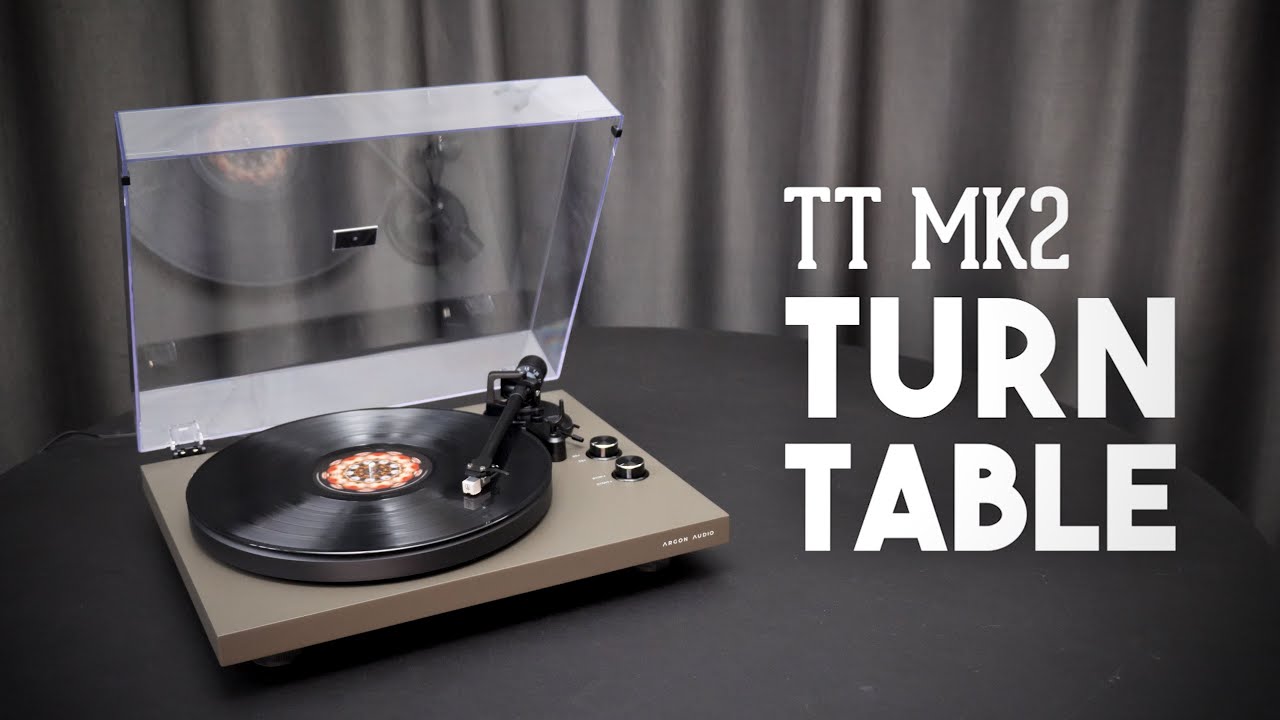 Argon Audio TT MK2 Turntable with Built-in RIAA | Unboxing & Setup (DA ...