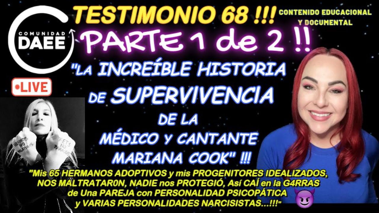 TESTIMONIO 68 (PARTE 1) :LA INCREÍBLE HISTORIA DE SUPERVIVENCIA DE LA ...