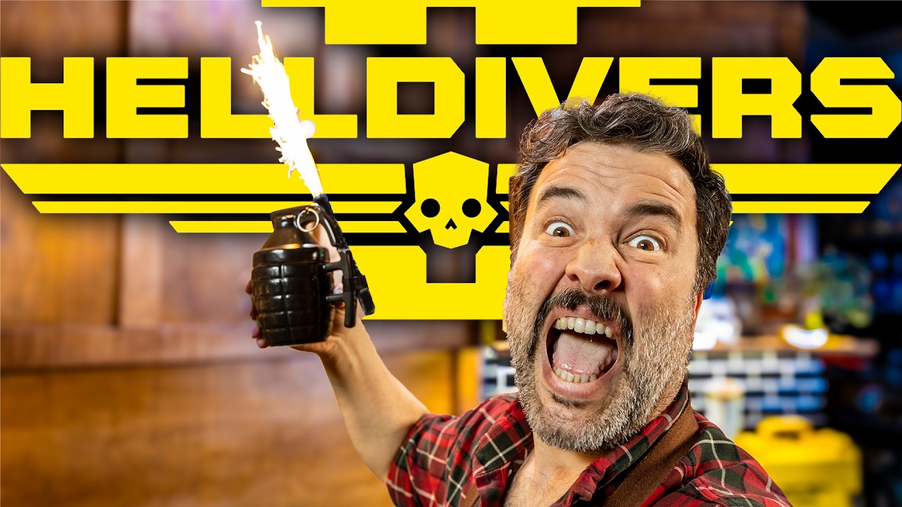 Drinks from Helldivers 2! Taste my liber-tea | How to Drink - YouTube