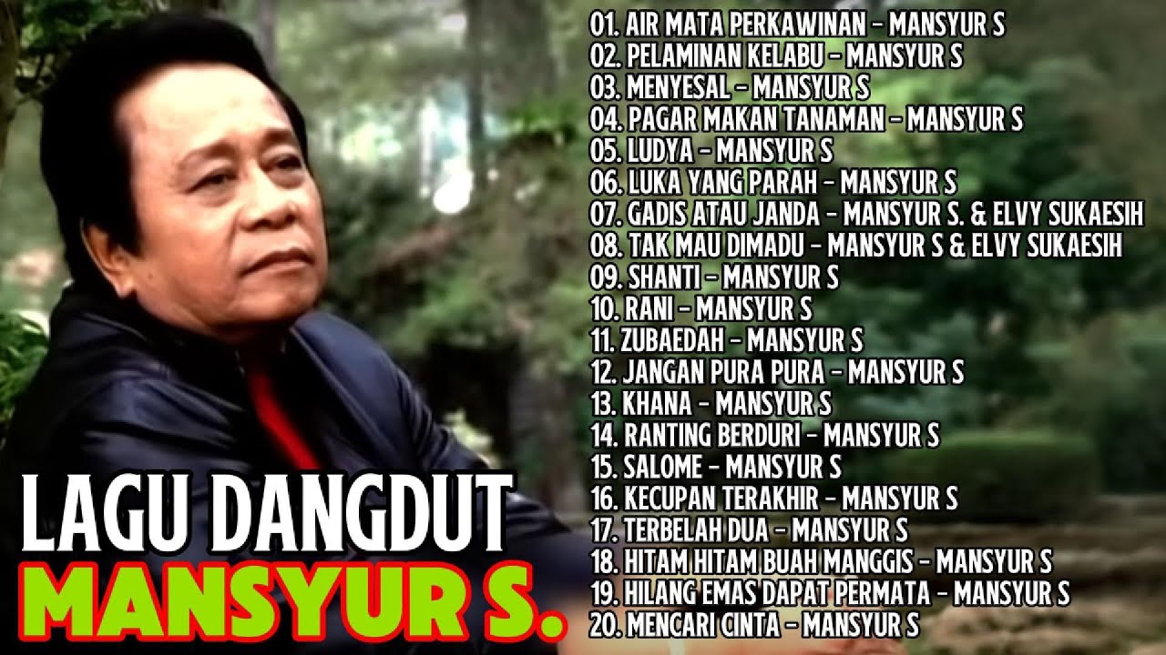Kumpulan Lagu Dangdut Mansyur S Terbaik - YouTube Music