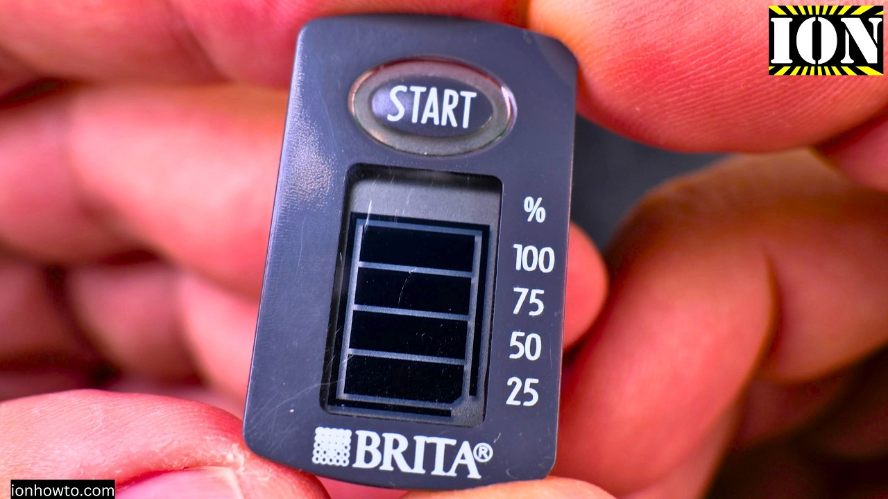 Brita Water filter Indicator How it Works - YouTube