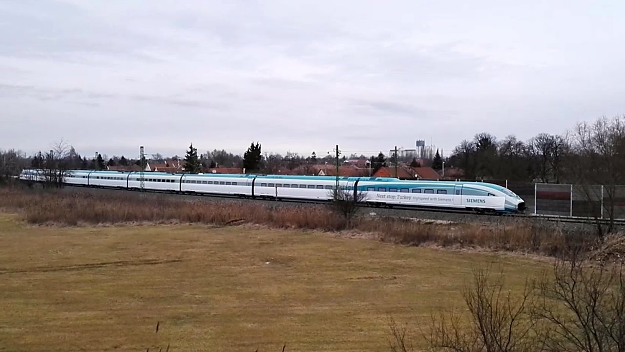 Velaro-k szállítása a TCDD-nek - YouTube