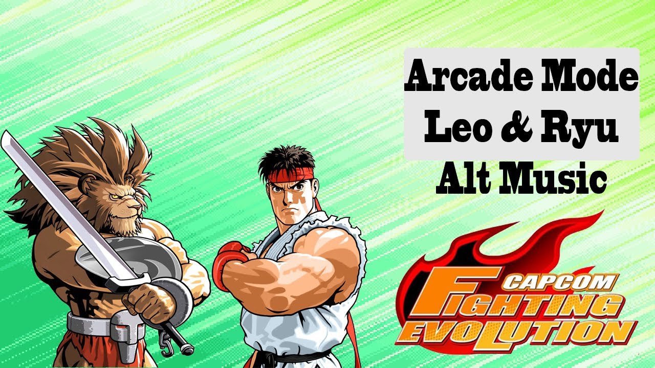Capcom Fighting Evolution - Ryu & Leo (Classic Music) - YouTube