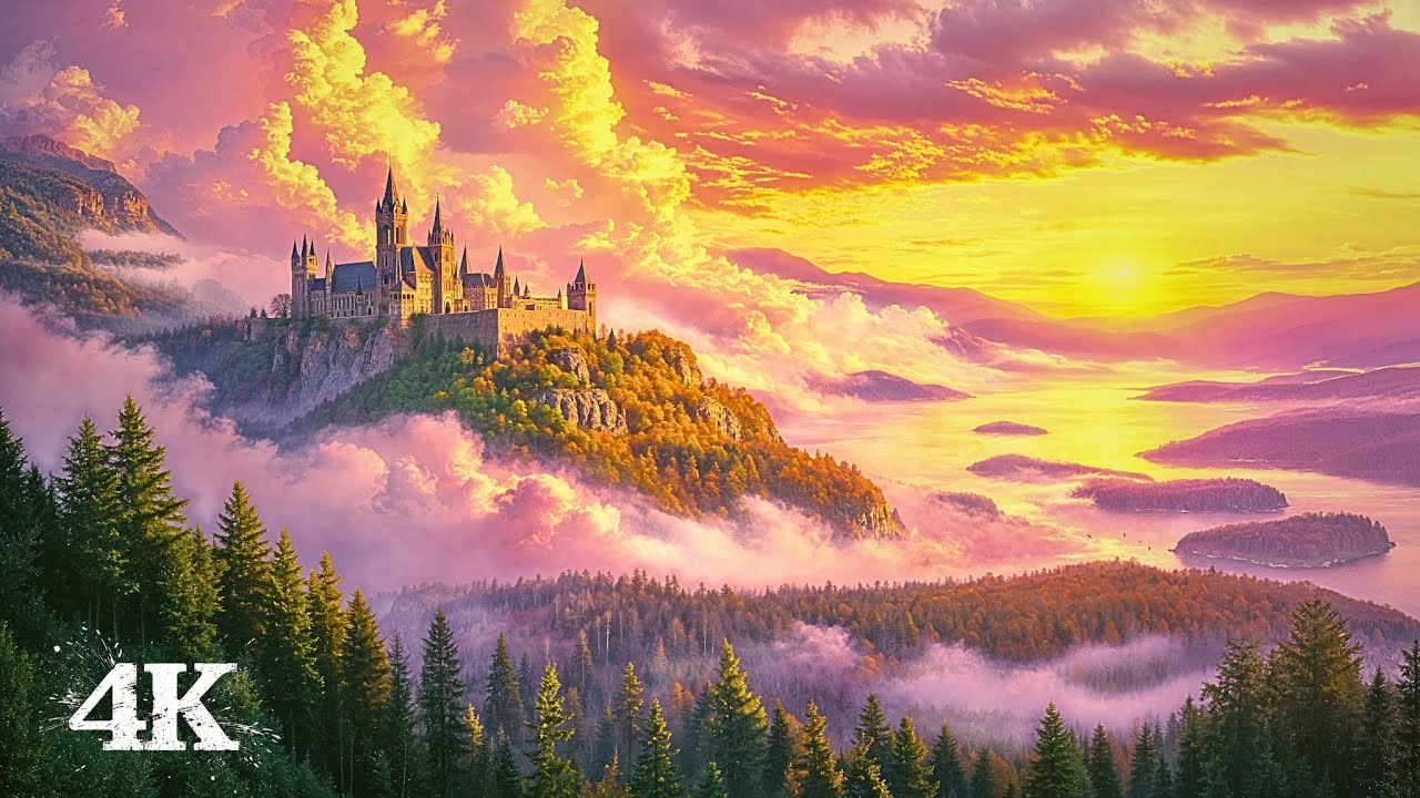 Fall Into Sleep in 3 Minutes with Soft Wind Sounds, Birds & Crickets ...