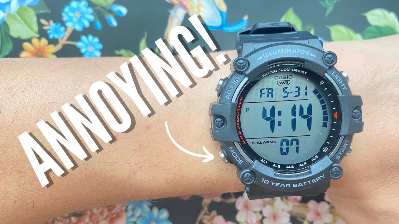 Casio AE-1500-WH Unboxing and Review - This Watch Annoys Me! - YouTube