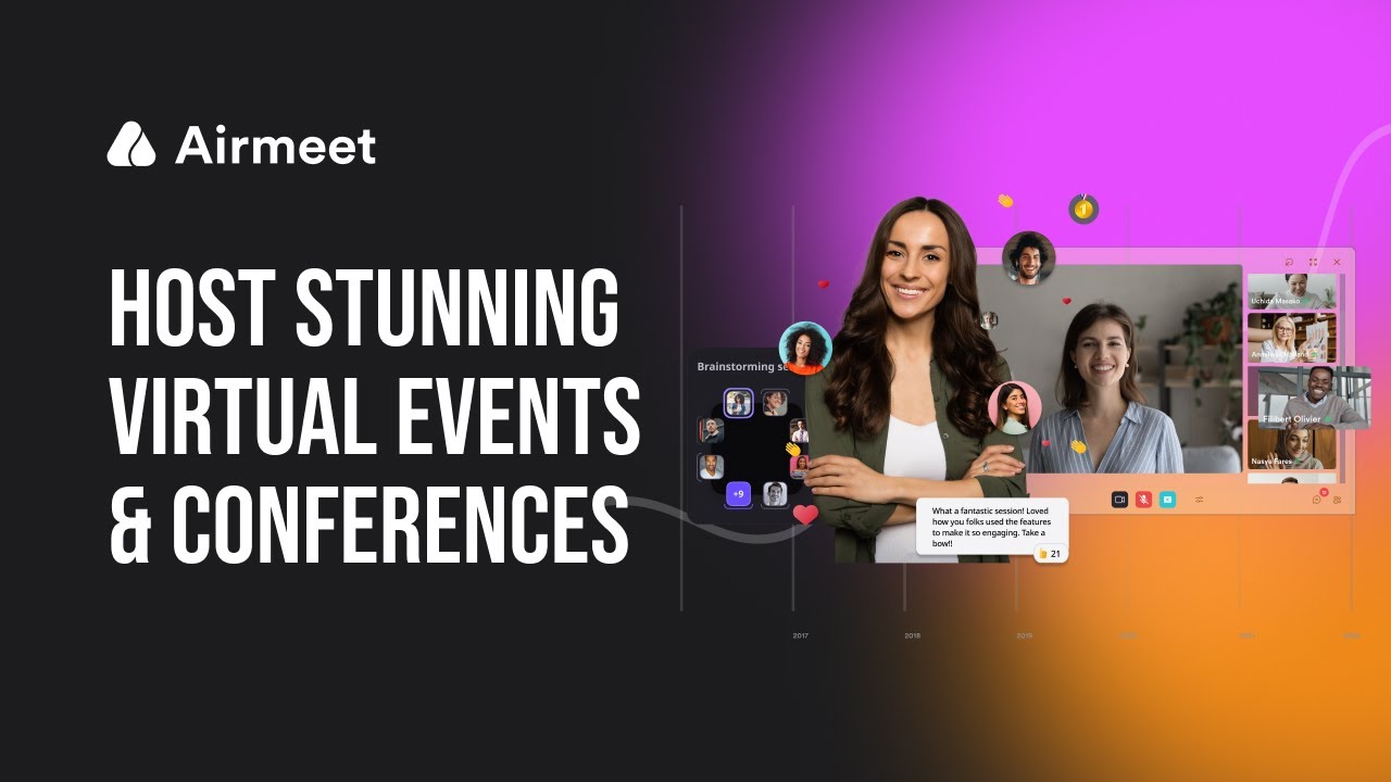 Maximize Your ROI by Hosting Virtual & Large Format Events on Airmeet - YouTube