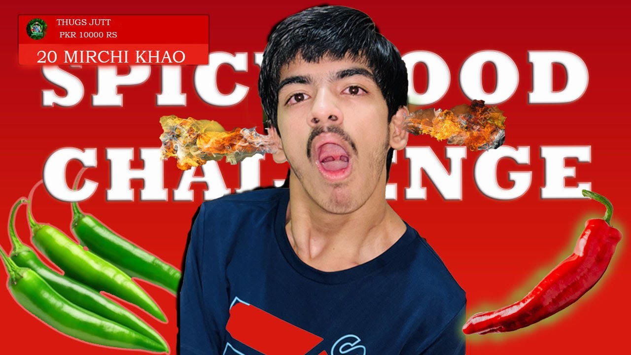 Chilli Challenge: Eating 1 Chilli for Every 500 PKR! - YouTube