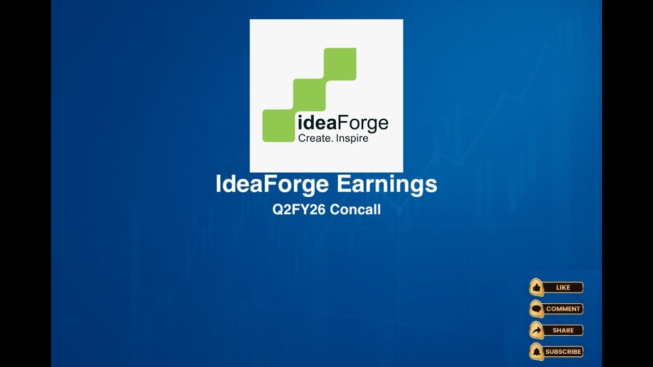 IdeaForge Q2FY26 Earnings Concall - YouTube