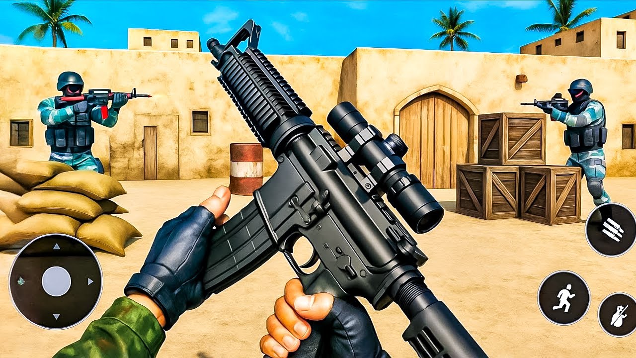 Anti-Terrorist Combat Mission - Survival Mission FPS Shooting GamePlay ...