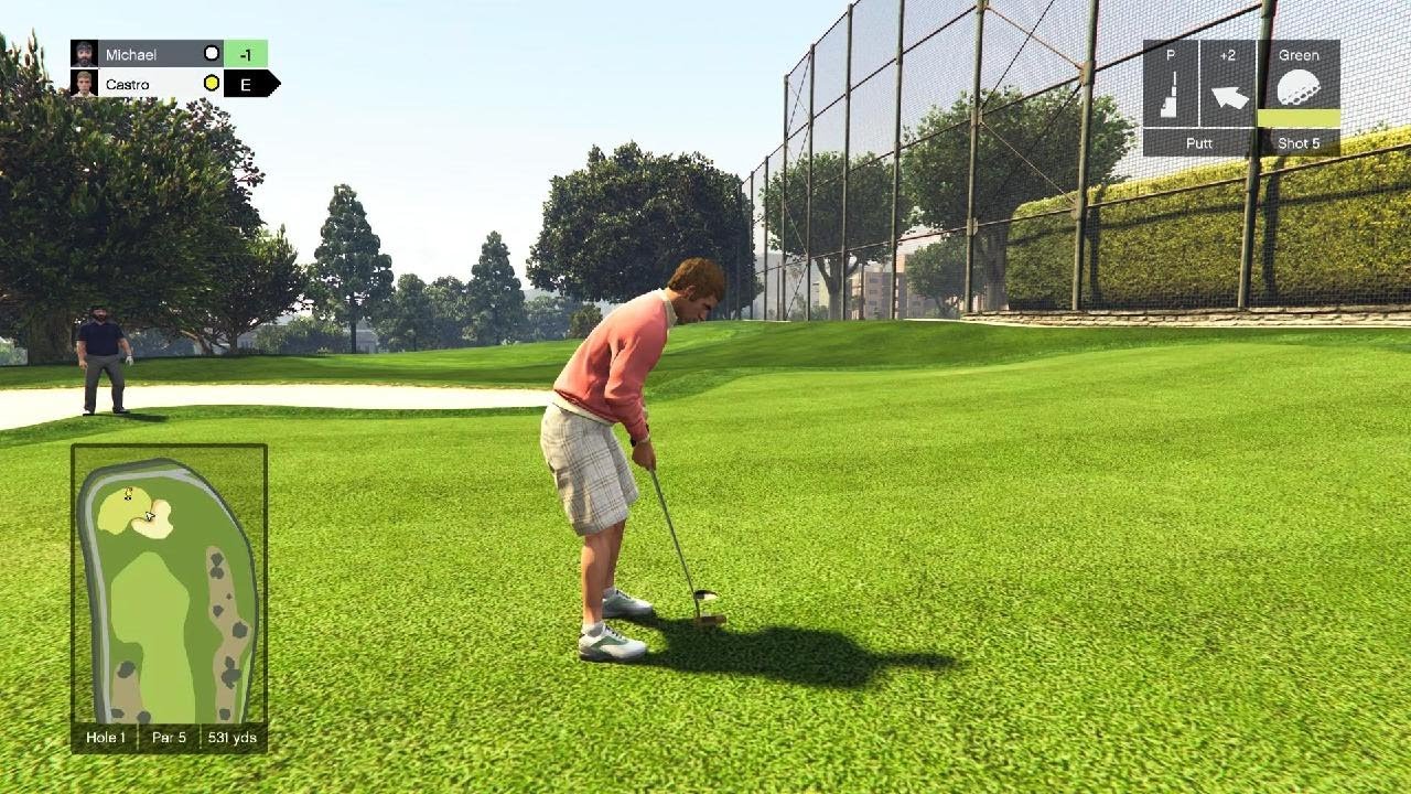 GTA V Golf Guide for beginners - YouTube