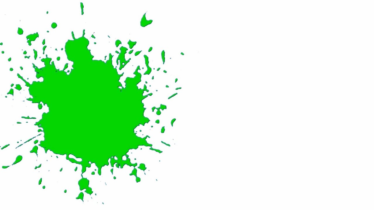Ink splatter green screen effect download for kinemaster|| black screen ...