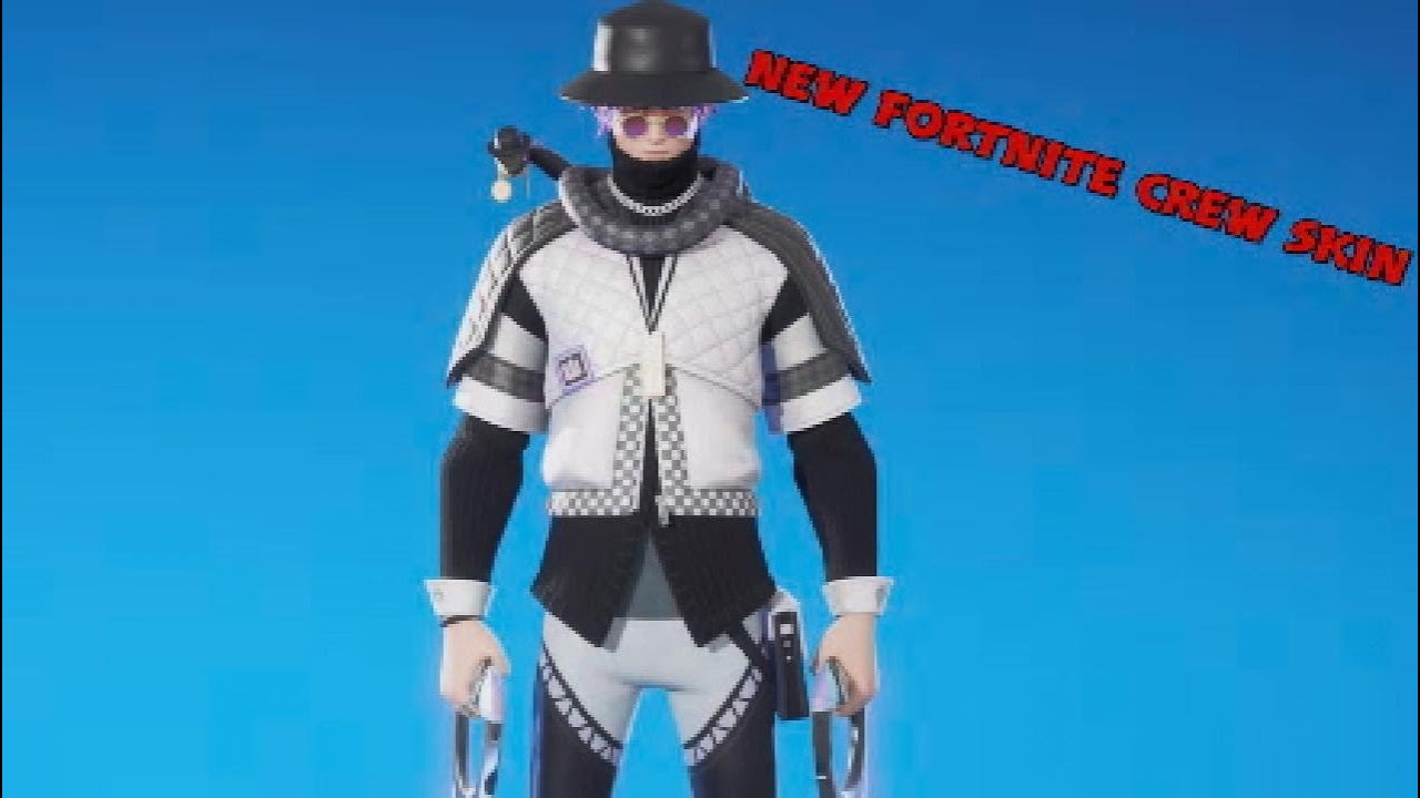 *NEW* FORTNITE CREW SKIN 🔥 Fortnite Chapter 5 Season 1 - YouTube