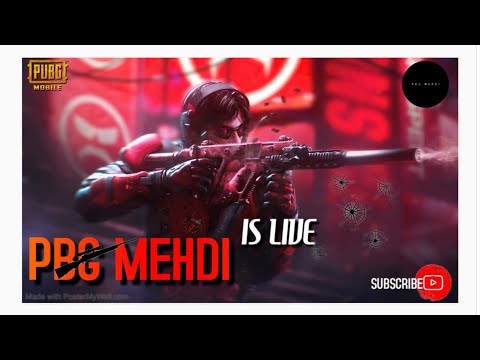 Playing pubg mobile ! | PUBG MOBILE w PBG MEHDI