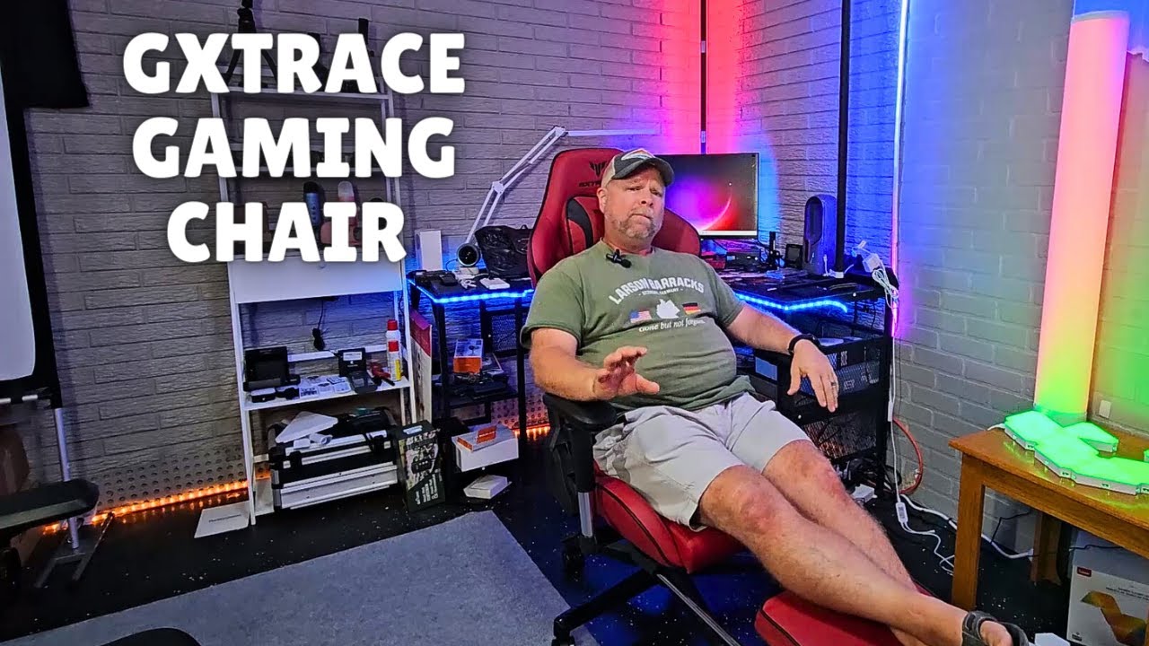 GTXRacer Gaming Chair | GXTRACE Gaming Chair - YouTube