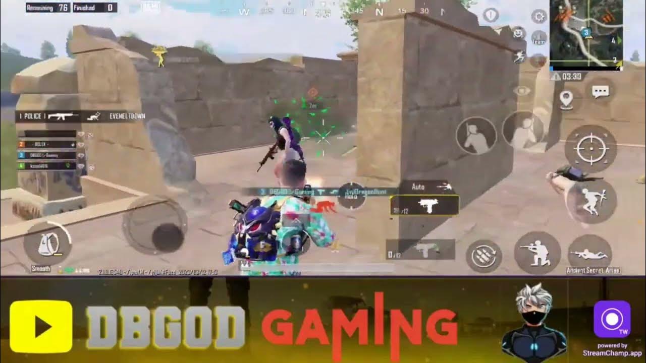 UZI | 1 Vs 4 | BGMI | DBGOD GAMING - YouTube