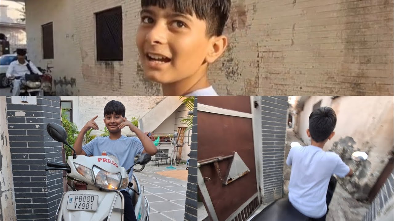 Bach aye 🙏🏻lucky activa driver⚠️(pendu boy) - YouTube