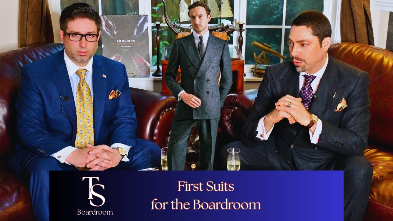 First Suits for the Boardroom ~ Interviewing with Impact | Episode 1 ...