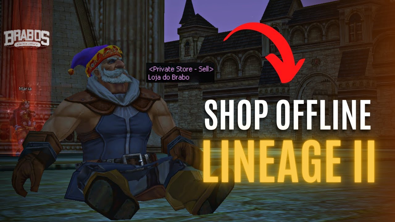 Shop Offline - Lineage 2 (Brabos Club) #l2 #lineage2 #interlude - YouTube