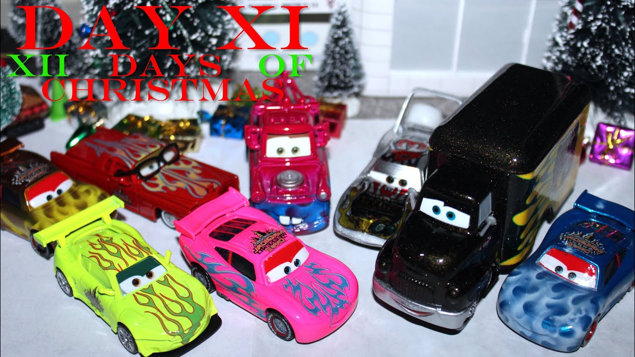 Disney Cars Pink McQueen Mater The King Wild Convention Customs - Day ...